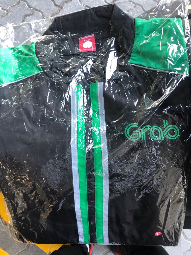 grab jacket, Men's Fashion, Coats, Jackets and Outerwear on Carousell