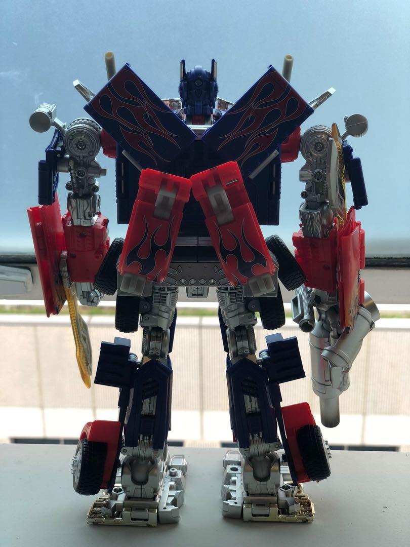 Buster Optimus Prime Transformers Takara Hasbro ROTF Leader Movie RA-24 ...