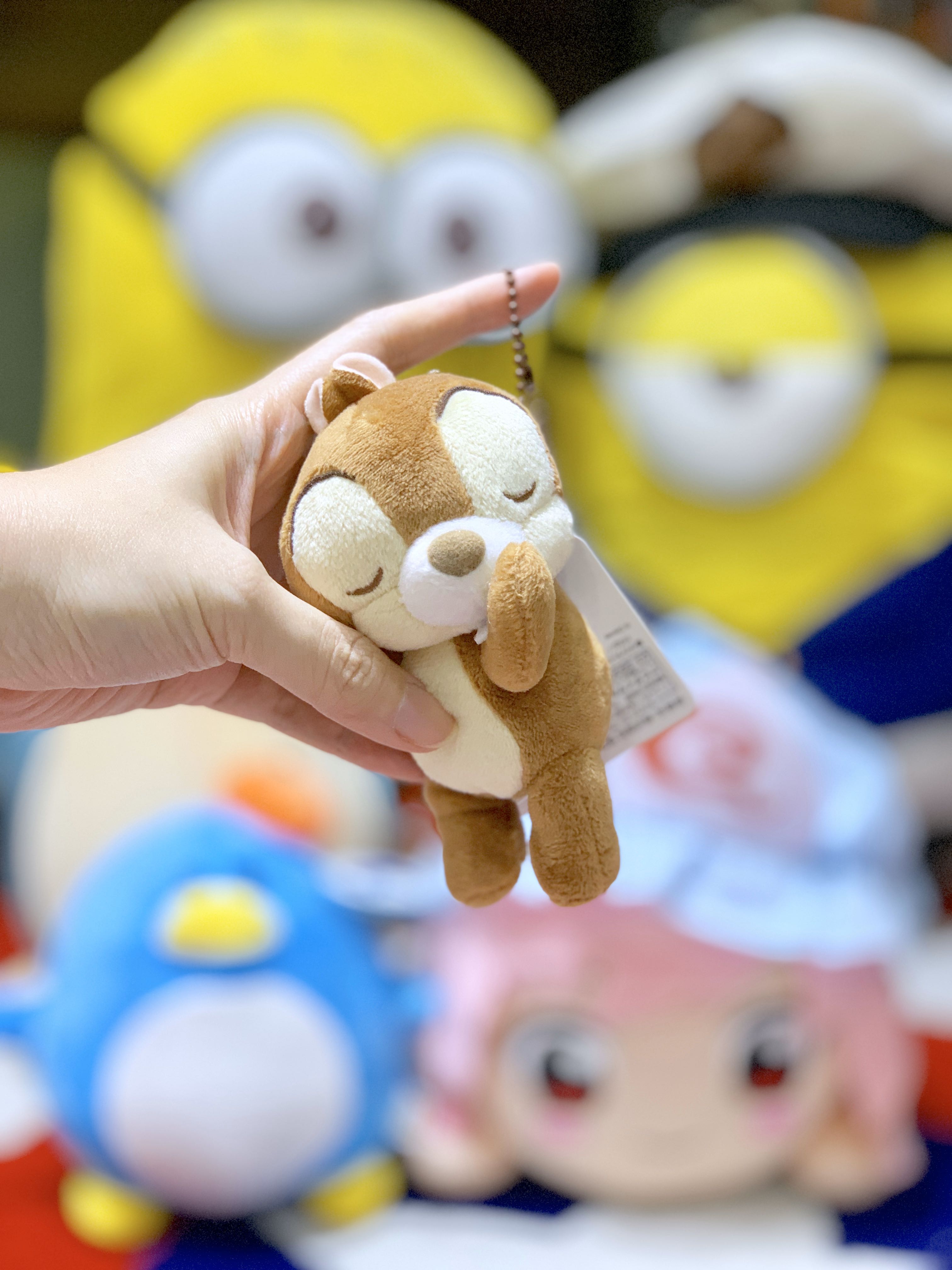 Chip Sleeping Plush, Hobbies & Toys, Toys & Games on Carousell