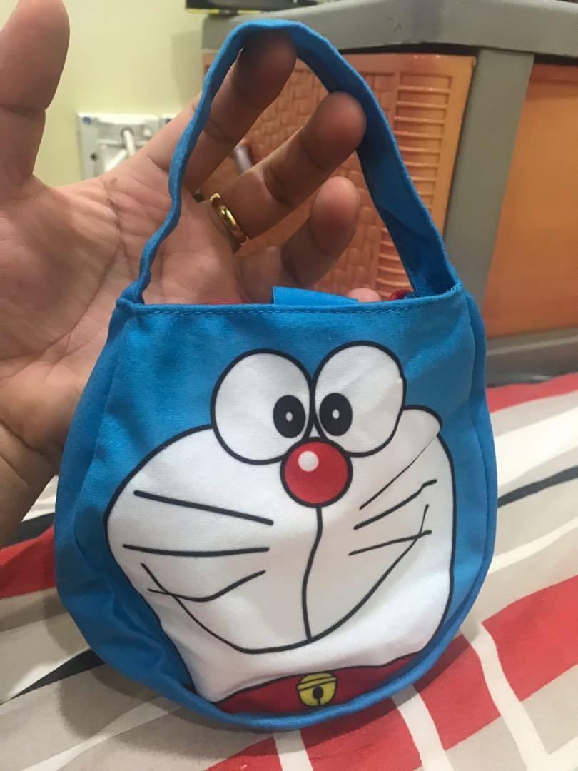 Doraemon Small Pouch, Hobbies & Toys, Toys & Games on Carousell