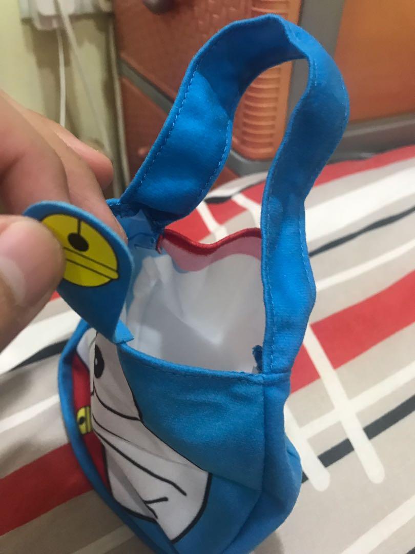 Doraemon Small Pouch, Hobbies & Toys, Toys & Games on Carousell