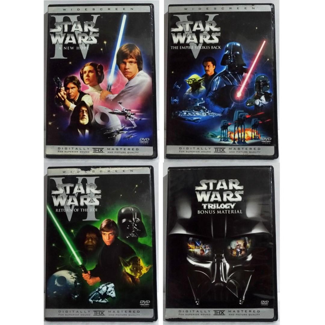 DVD: Star Wars Trilogy (Digitally THX Mastered, Boxed Set DVD), Hobbies ...