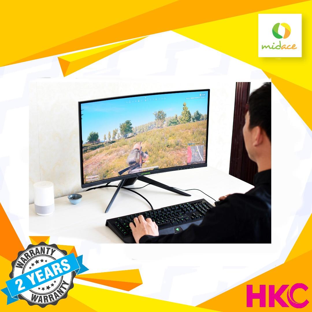 HKC M27G5F 27 Gaming Monitor 1920 x 1080p Resolution 165Hz FREESYNC ...