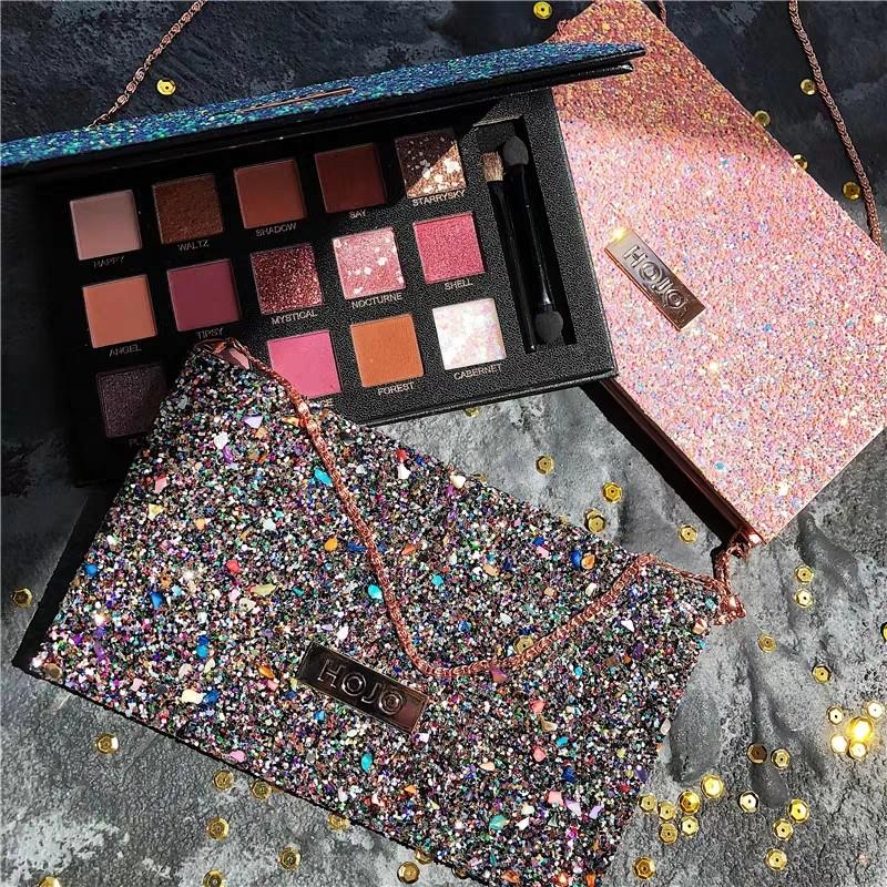 HOJO | Eyeshadow Palette Bling Bling Sling Bag Design (3 Types), Beauty ...