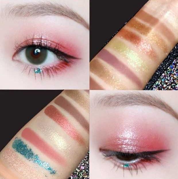 HOJO | Eyeshadow Palette Bling Bling Sling Bag Design (3 Types), Beauty ...