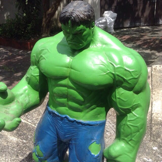 HuLk Statue sculpted 22inches fiber resin, Hobbies & Toys, Toys & Games ...