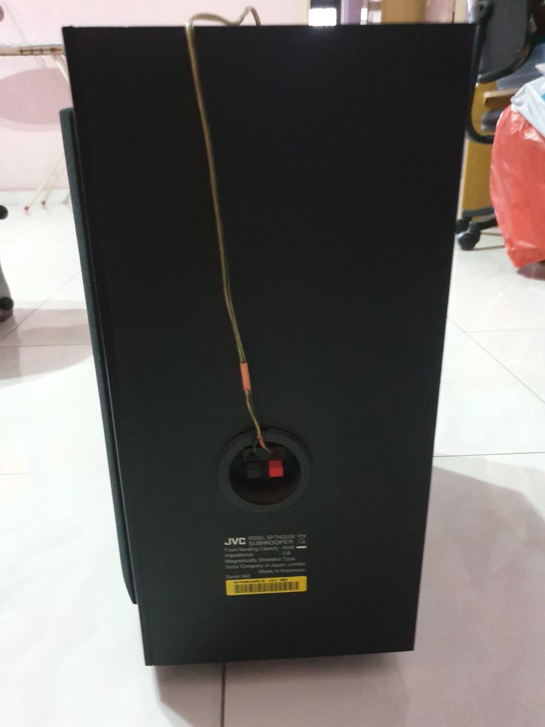 Jvc subwoofer sp-thg50w, Audio, Soundbars, Speakers & Amplifiers on ...
