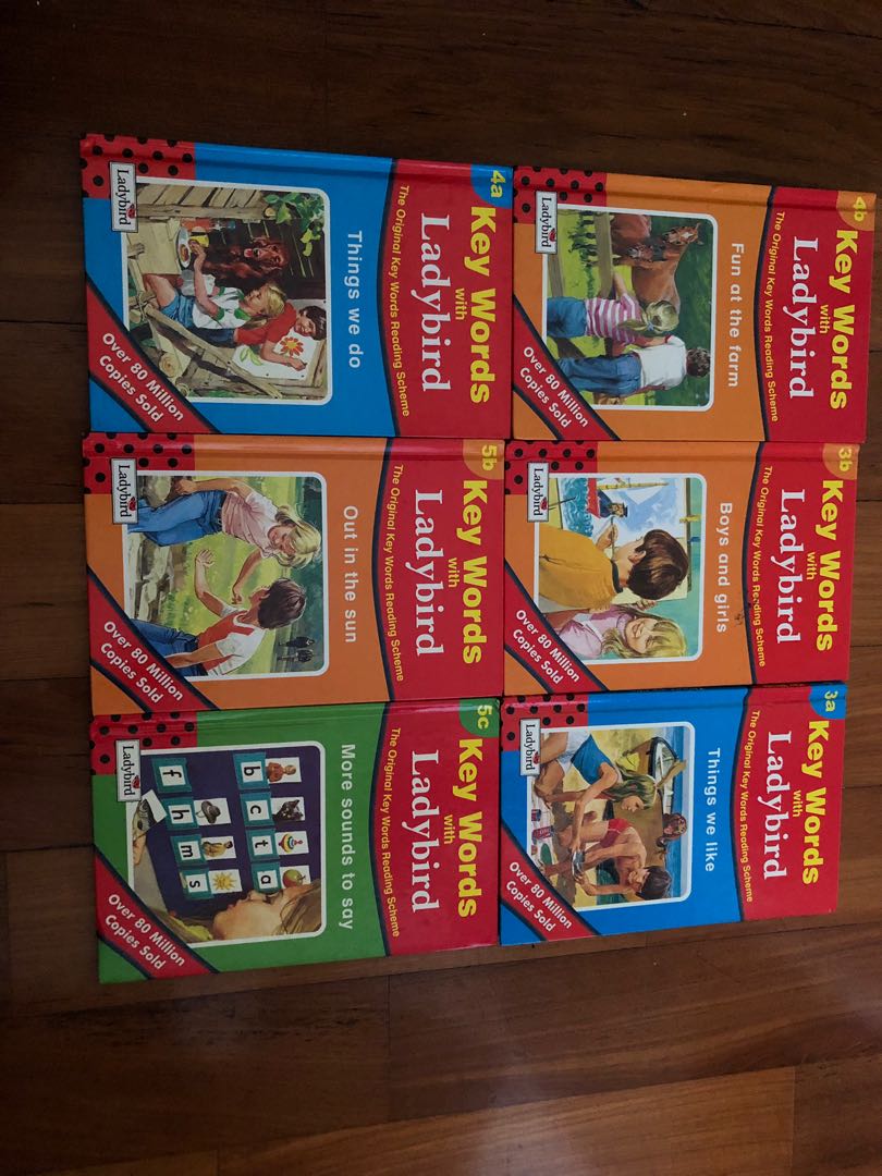 (Set) Key Words with Ladybird (Bundle of 6), Hobbies & Toys, Books ...