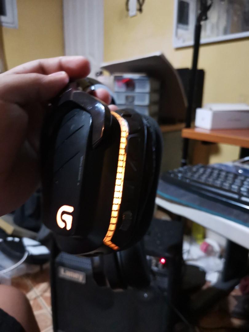 Logitech g 933 headset, Audio, Headphones & Headsets on Carousell