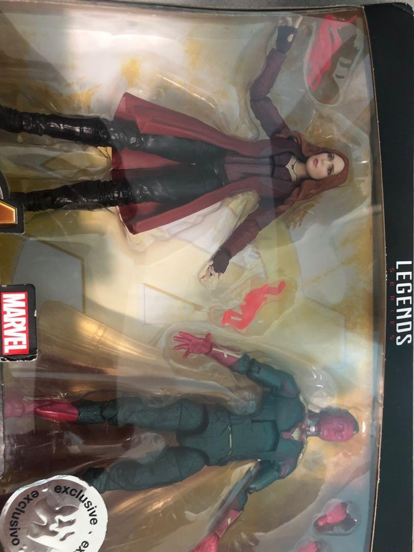Marvel Legends Scarlet Witch Wanda and Vision, Hobbies & Toys, Toys ...