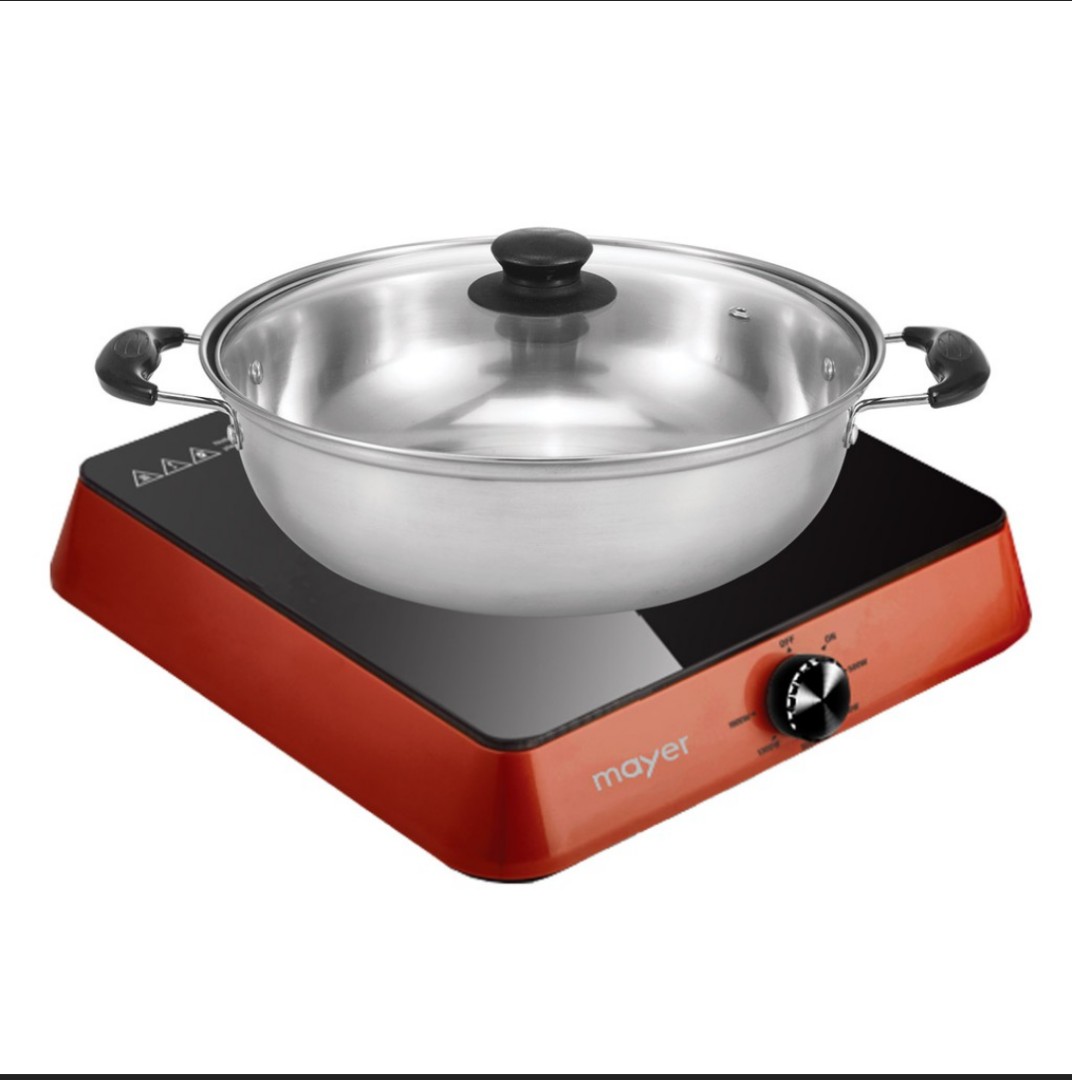 Mayer Induction Cooker Cooktop with Steamboat Pot, TV & Home Appliances ...