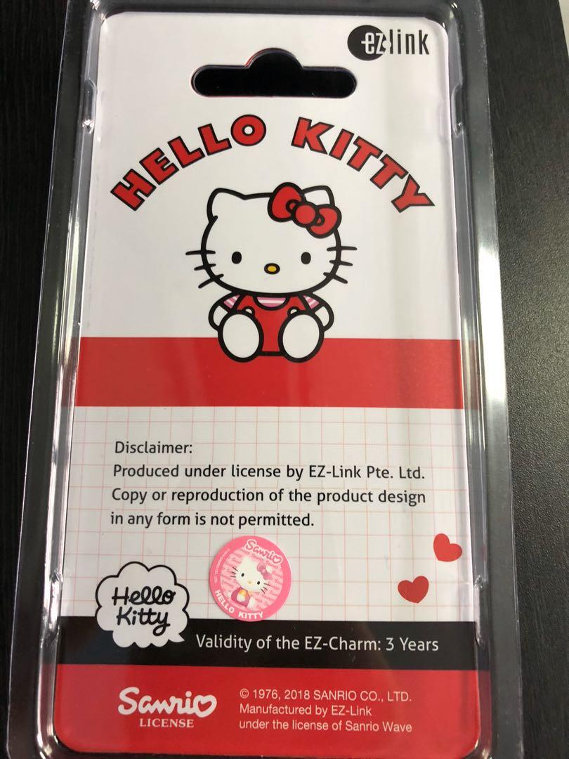 MRT Hello Kitty EZ link charm, Everything Else on Carousell