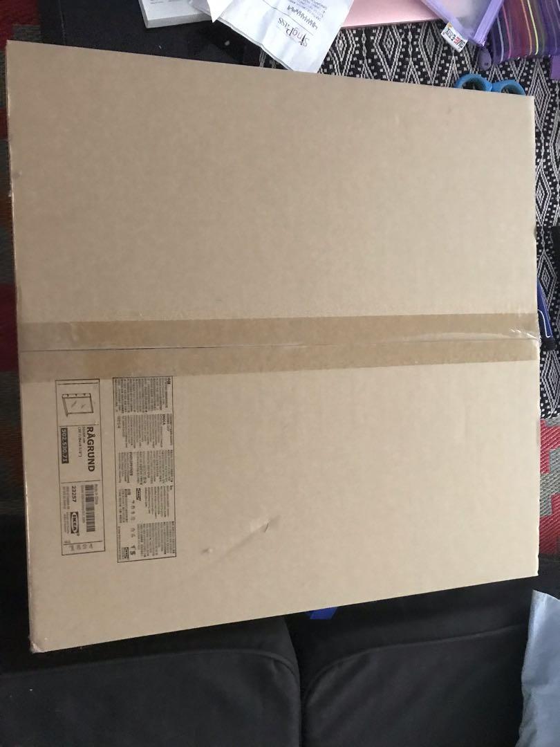 New Ikea Ragrund bamboo bathroom mirror, Furniture & Home Living ...