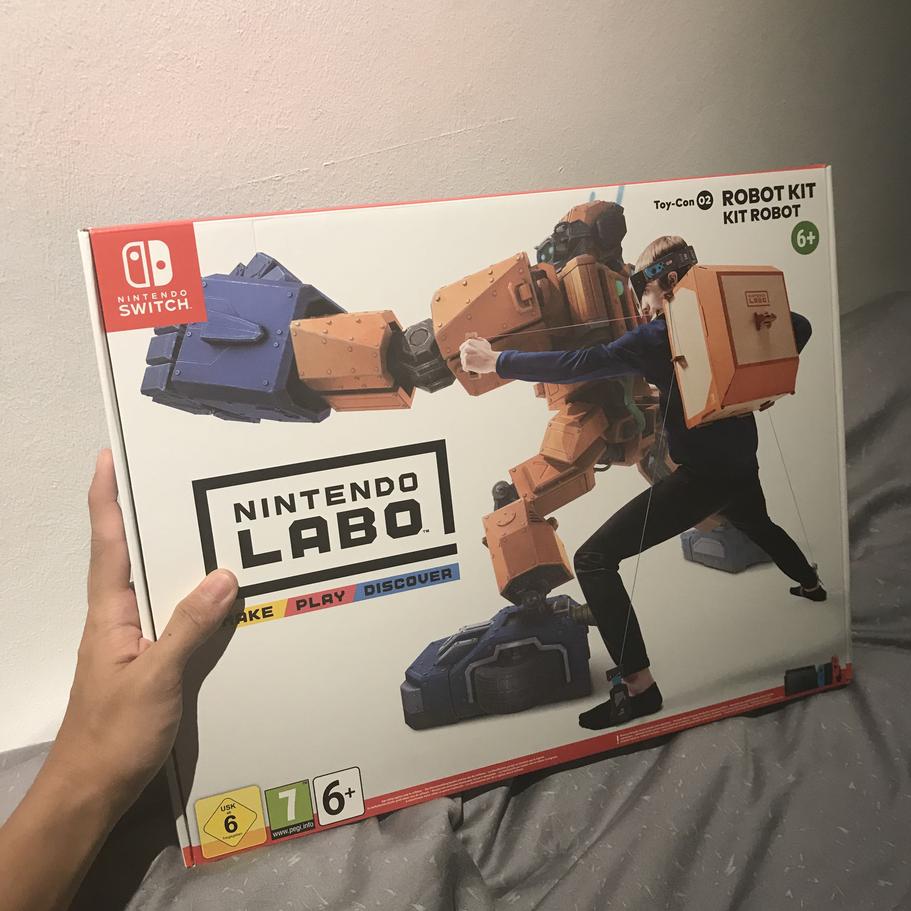 Nintendo Labo Toy-Con 02 Robot Kit, Video Gaming, Video Games, Nintendo ...