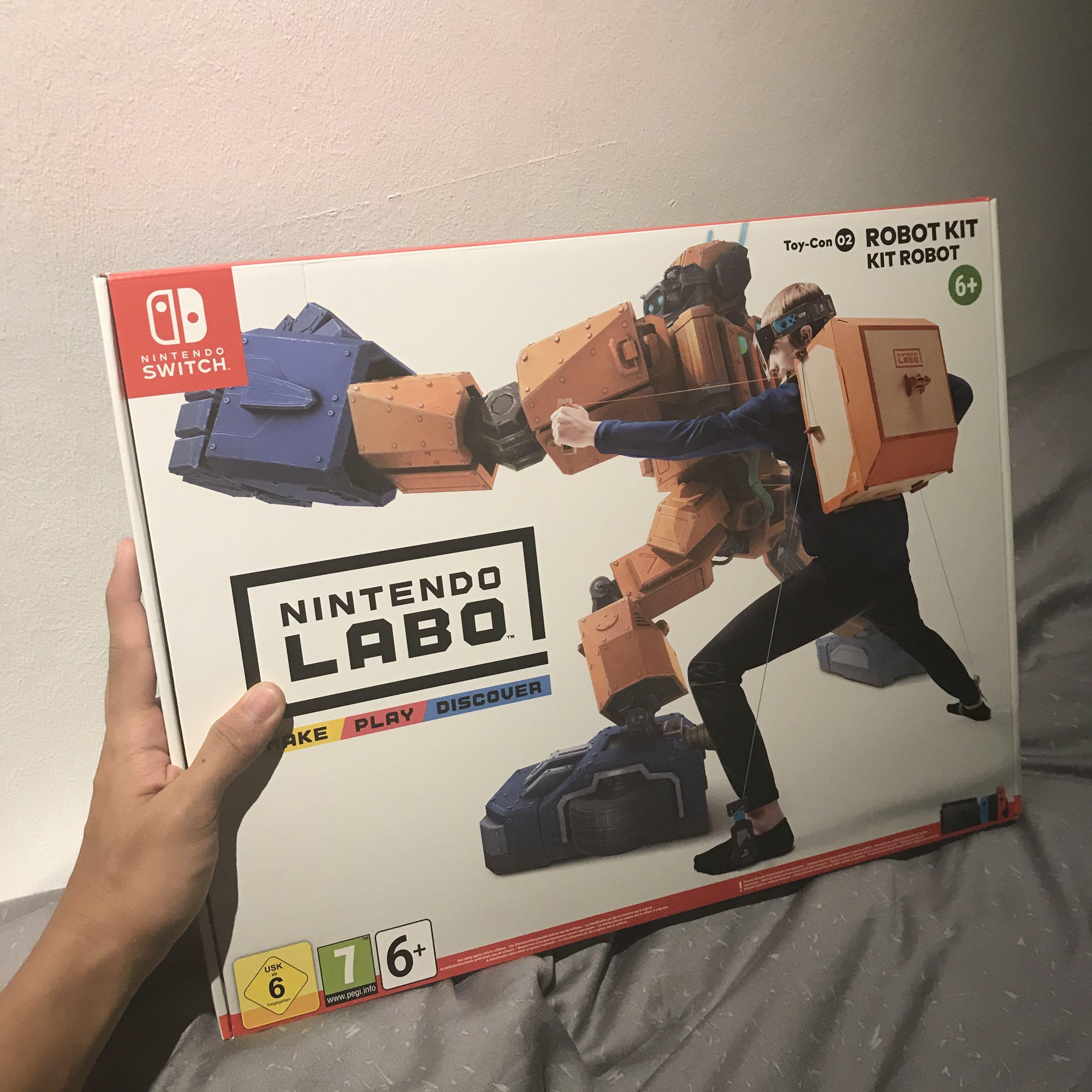 Nintendo Labo Toy-Con 02 Robot Kit, Video Gaming, Video Games, Nintendo ...