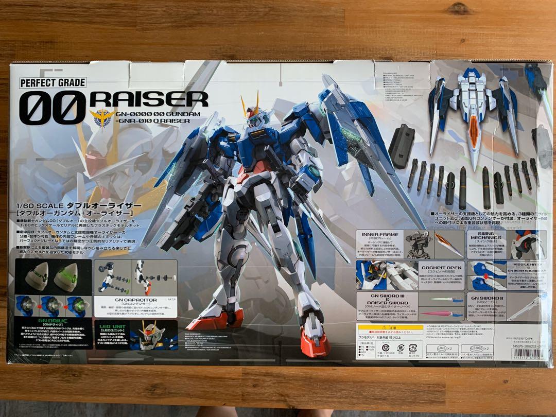 Perfect Grade 00 Gundam Raiser 1/60, Hobbies & Toys, Toys & Games on ...