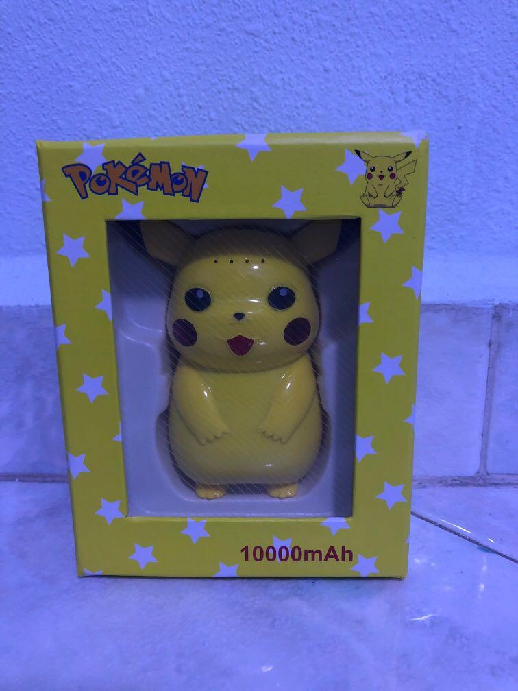 Pikachu portable charger, Computers & Tech, Parts & Accessories ...