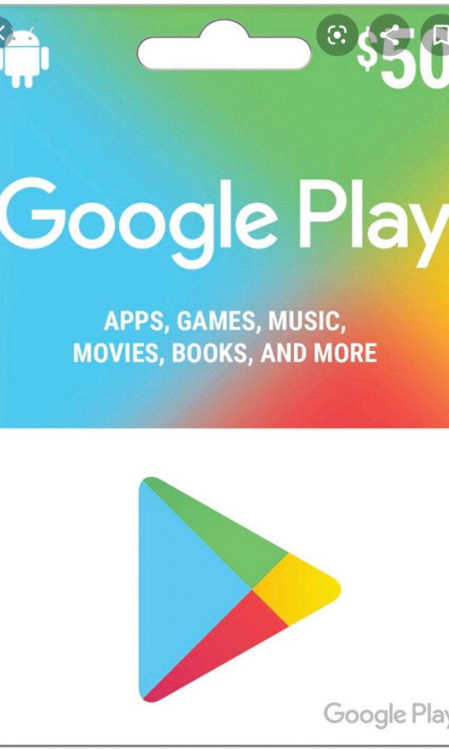 Play store credit SGD50, Mobile Phones & Gadgets, Mobile Phones ...