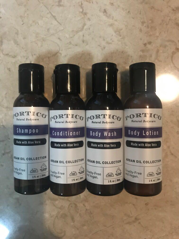 PORTICO Natural Bodycare - shampoo conditioner body wash body lotion ...