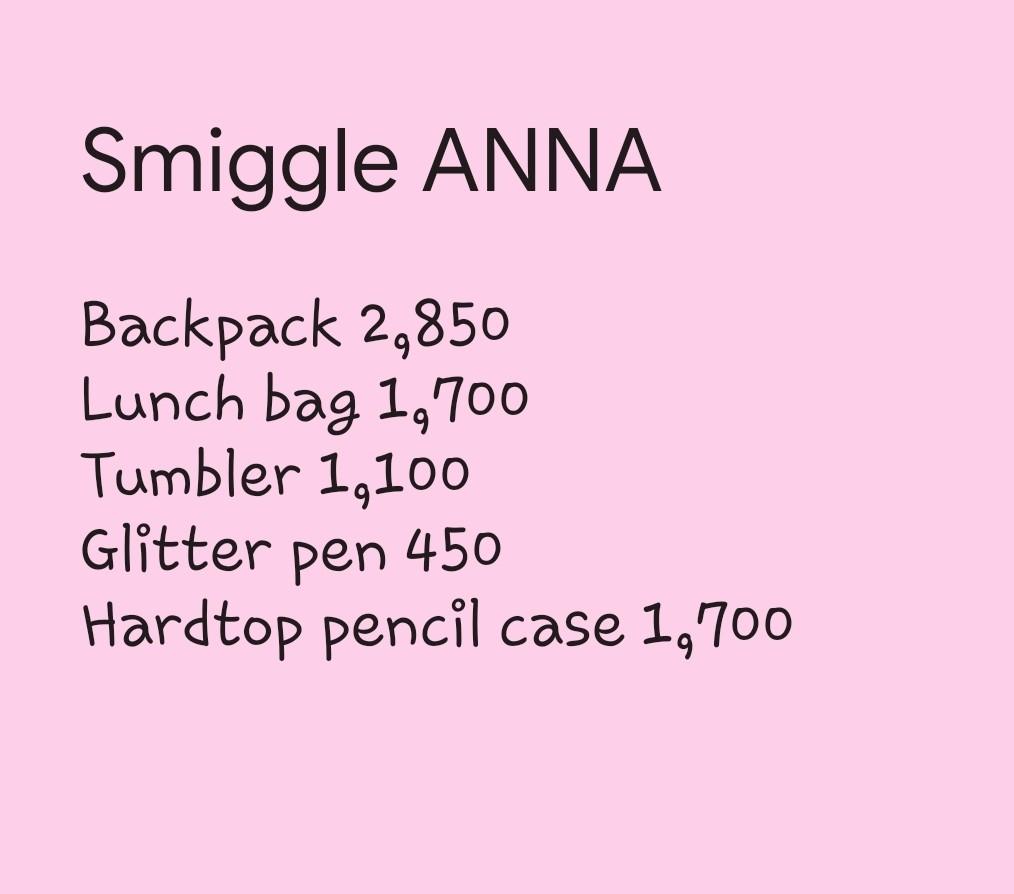 PREORDER SMIGGLE - FROZEN ANNA, Babies & Kids, Going Out, Other Babies ...