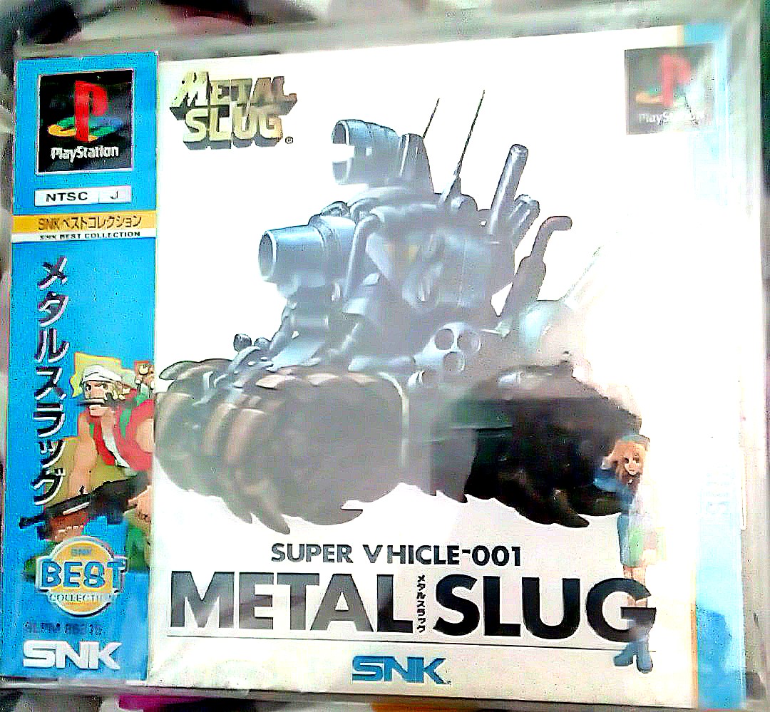 PS1 合金弹頭 付侧邊 日版 PS1 SNK Metal Slug Japan, 電子遊戲, 電子遊戲, PlayStation ...