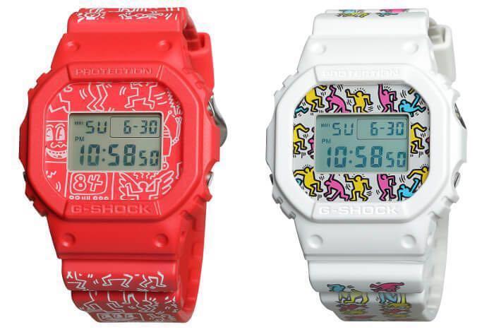 Rare and limited edition Keith Haring x Casio G-Shock DW-5600 , Casio ...