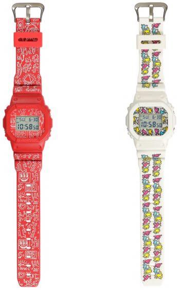 Rare and limited edition Keith Haring x Casio G-Shock DW-5600 , Casio ...