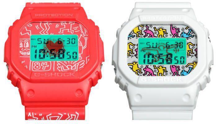 Rare and limited edition Keith Haring x Casio G-Shock DW-5600 , Casio ...