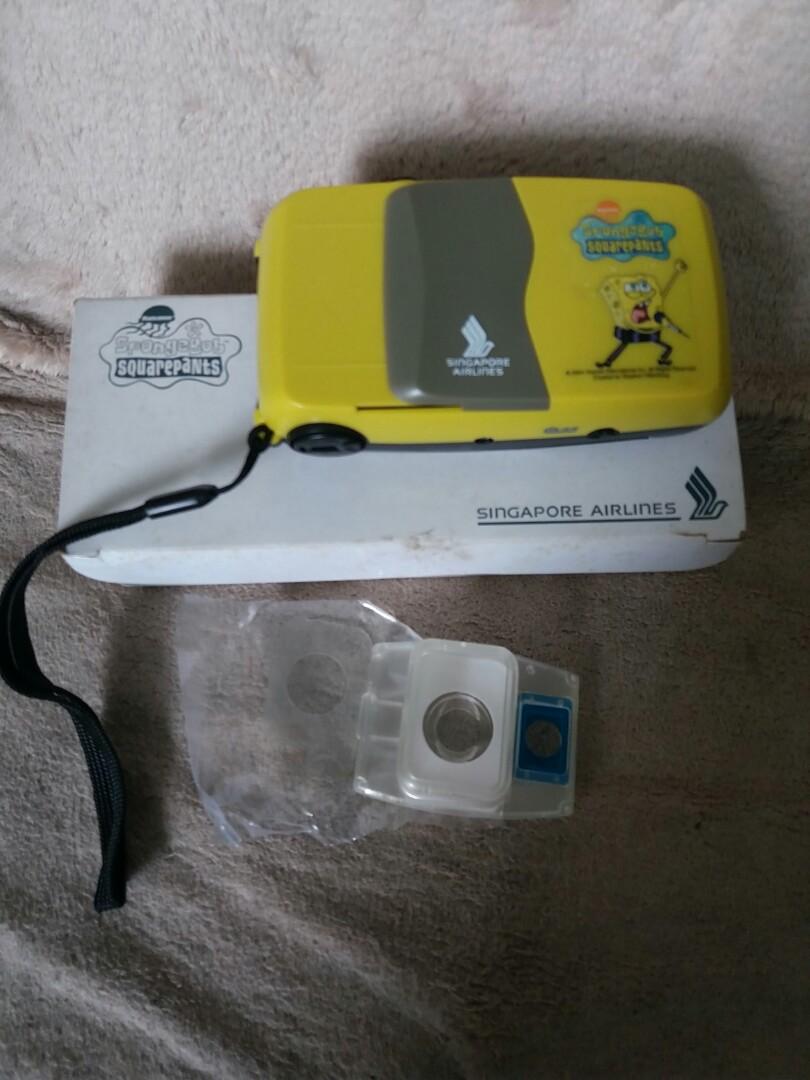 Rare SQ Spongebob Squarepants 35mm camera, Photography, Cameras on ...
