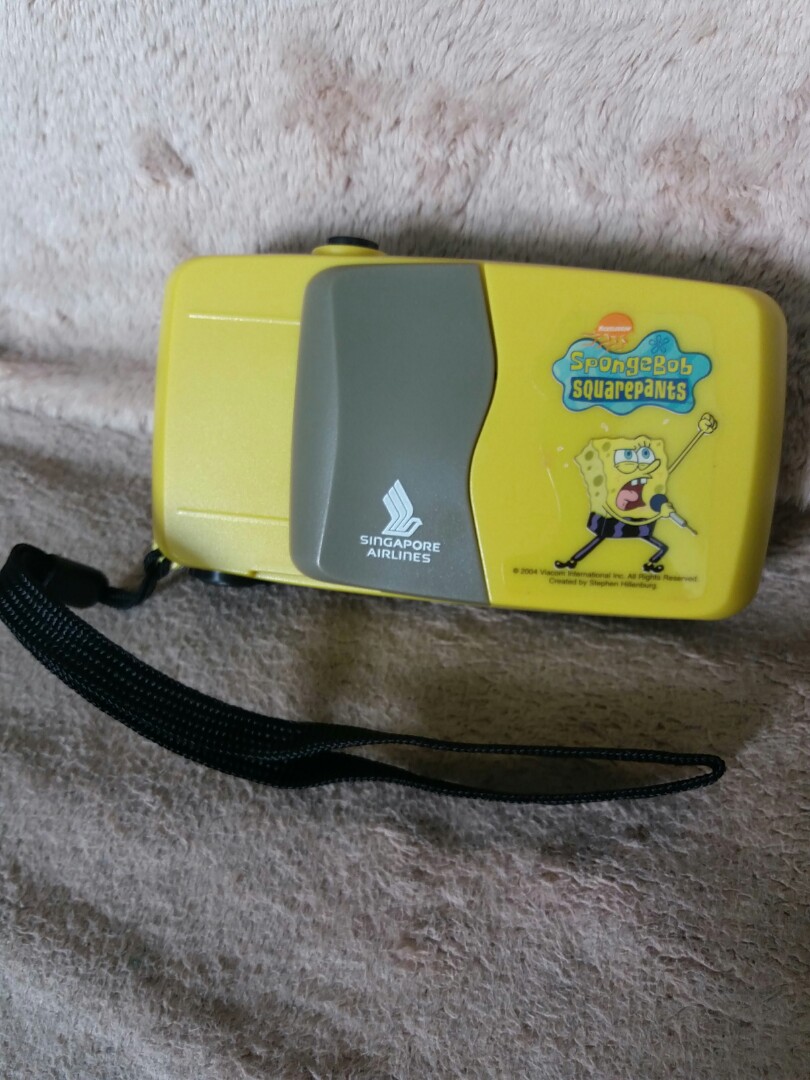 Rare SQ Spongebob Squarepants 35mm camera, Photography, Cameras on ...