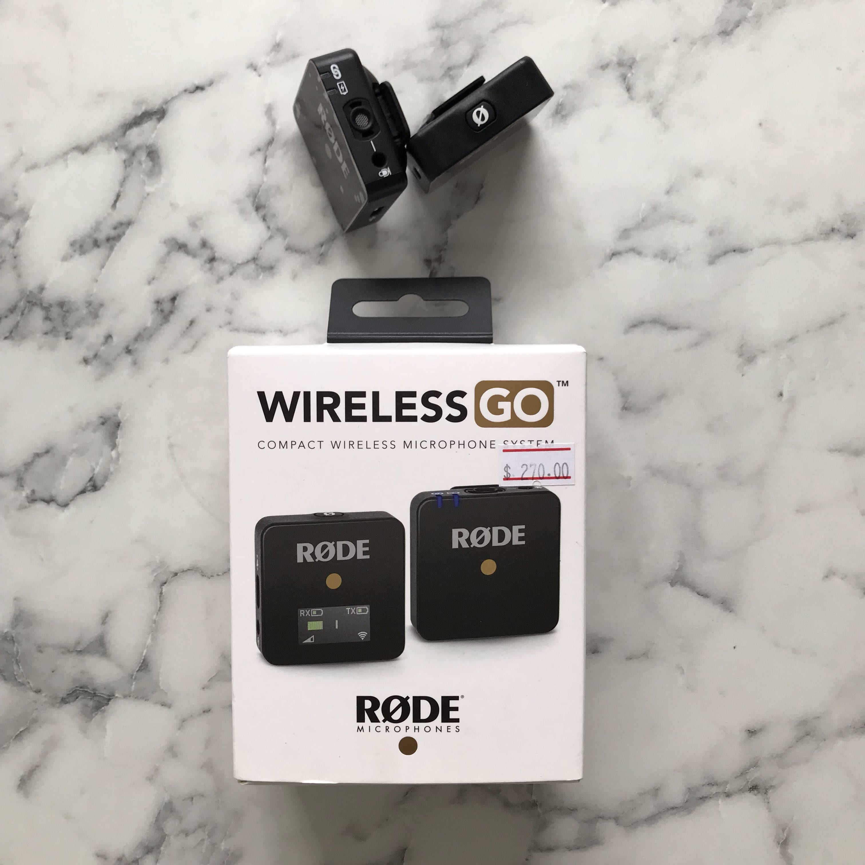 Rode Wireless Mic Go, Photography, Video Cameras on Carousell