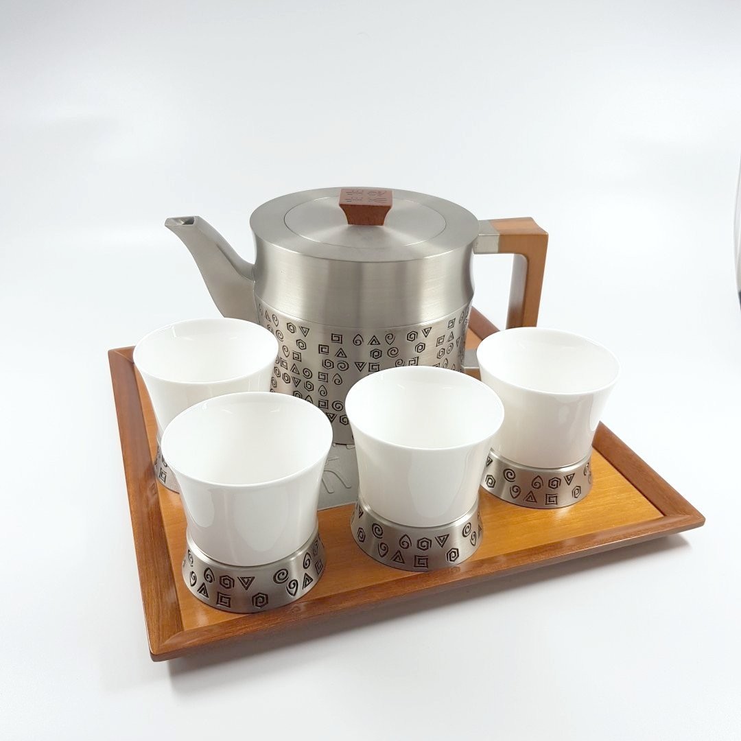 Royal Selangor Five Elements Tea Set, Furniture & Home Living ...