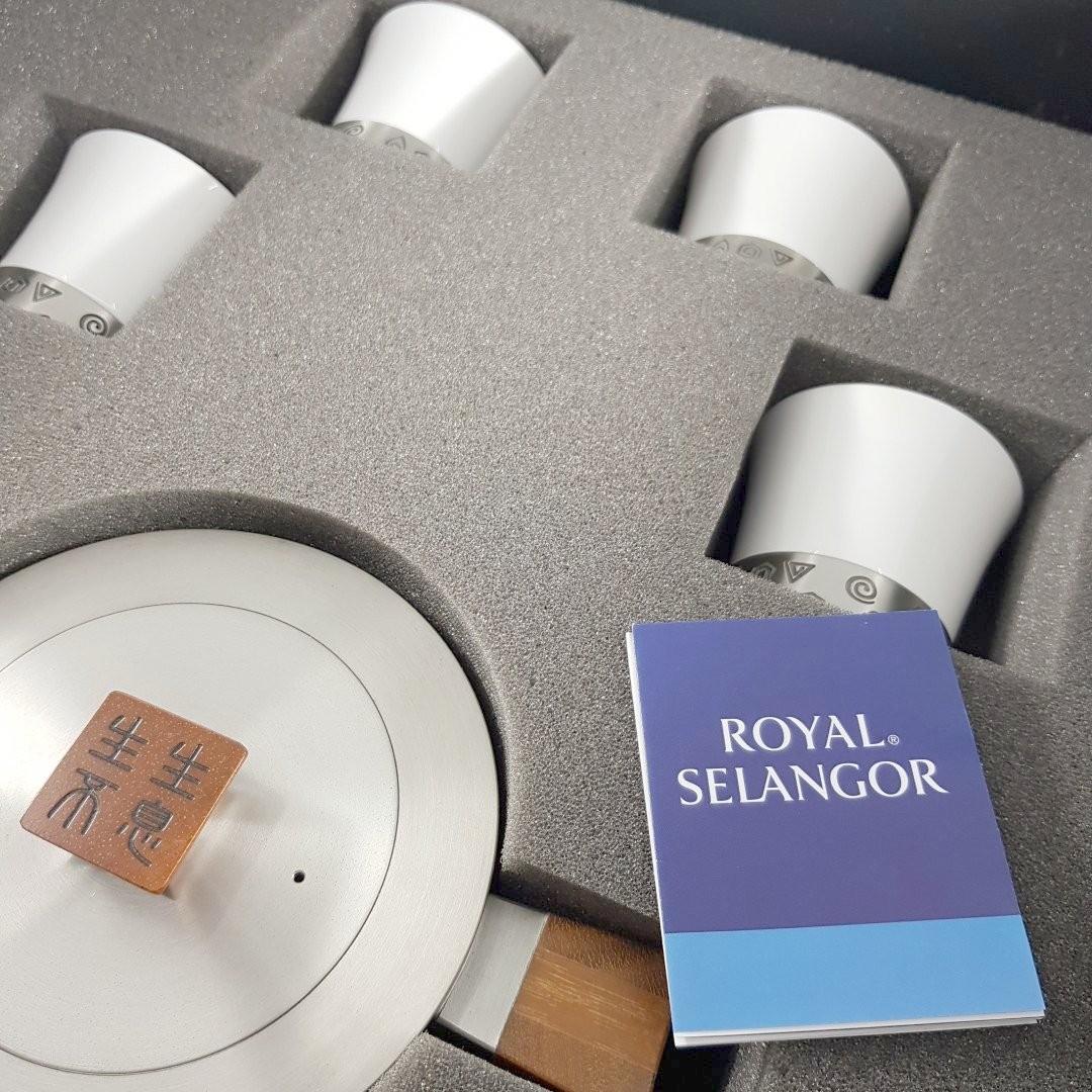 Royal Selangor Five Elements Tea Set, Furniture & Home Living ...