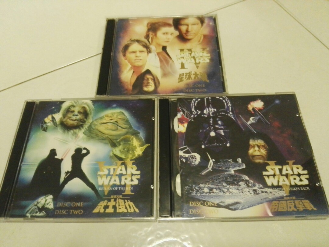 SELLING VERY CHEAP!!! Star wars movie (VCD) (3 VCD for $2), Hobbies & Toys, Music & Media, CDs ...