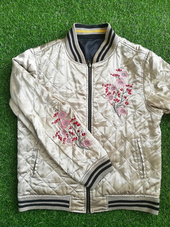 SUKAJAN GEISHA reversible japan nylon jacket kueii, Men's Fashion ...