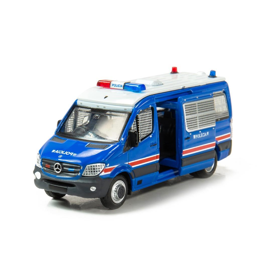 尚餘 一架 Tiny 城市 07 MC7 合金車仔 – Mercedes-Benz Sprinter (Facelift) Macau Police Car 平治 Sprinter ...