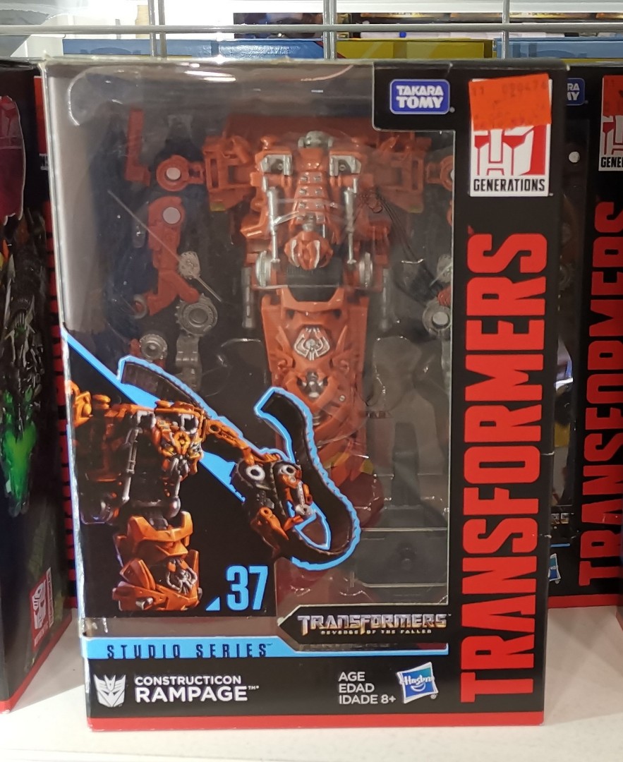 Transformers Studio Series 37 Voyager Class Construction Rampage ...