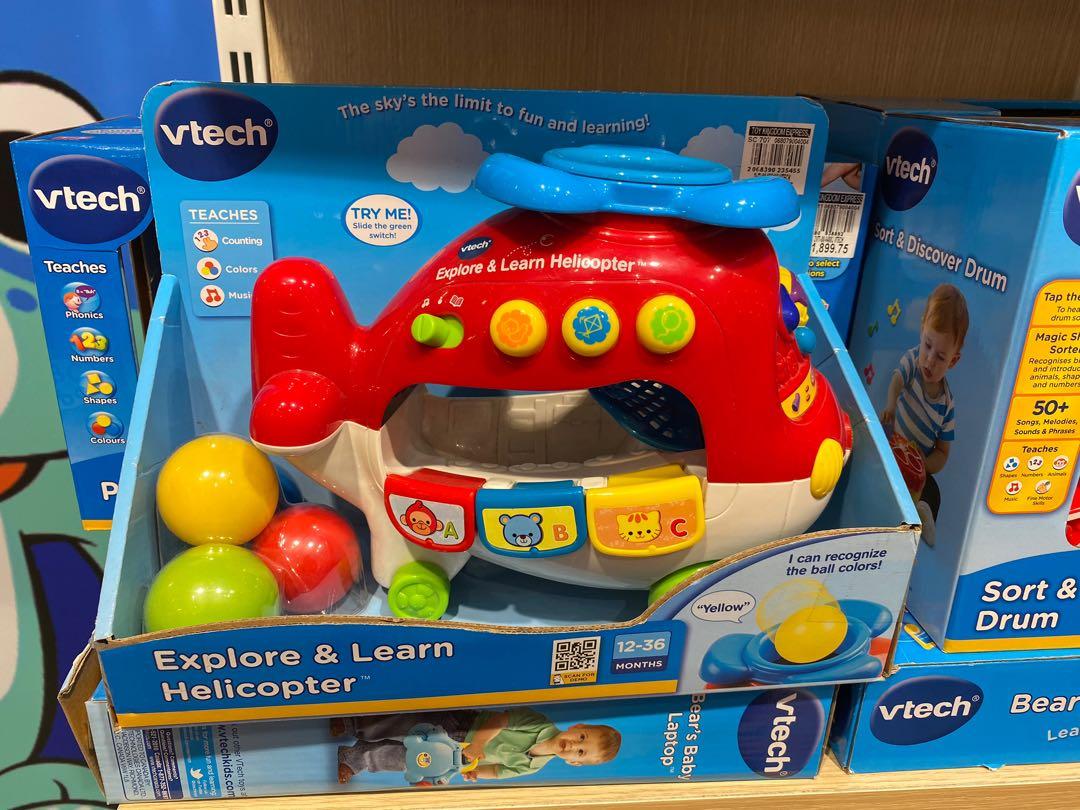 Vtech Learning Helicopter Toy, Babies & Kids, Infant Playtime on Carousell