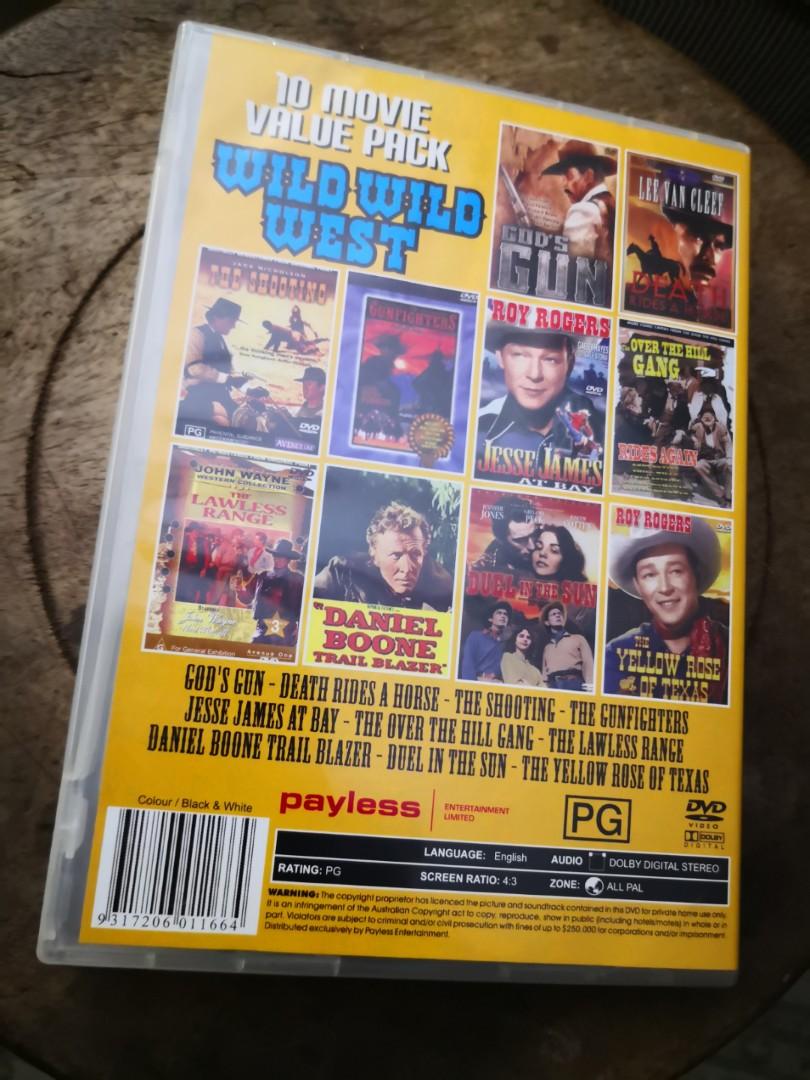 Wild Wild West (10 Movie Value Pack) DVD *Lee Van Cleef, Jack Nicholson ...