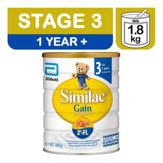 Abbott Similac Gain Kid Pre-School Milk Formula ( 4 items ), Babies ...