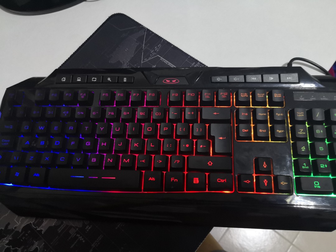 Backlight Keyboard, Computers & Tech, Parts & Accessories, Computer ...
