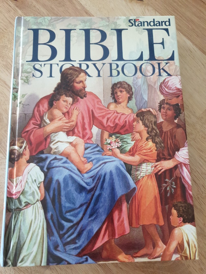 Bible Story book (used in Catholic catechism class), Hobbies & Toys ...