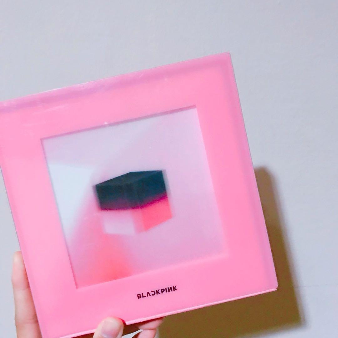 BLACKPINK SQUARE UP PINK VERSION, Hobbies & Toys, Memorabilia ...