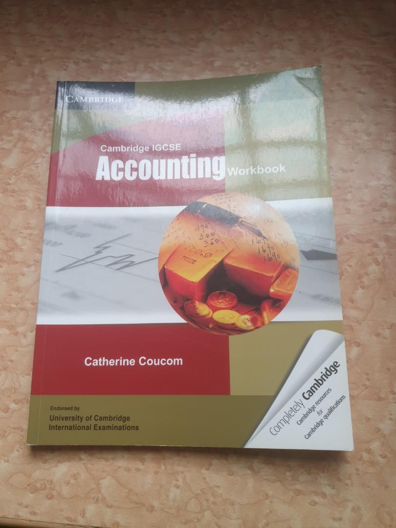 Cambridge Igcse Accounting Workbook Hobbies And Toys Books And Magazines