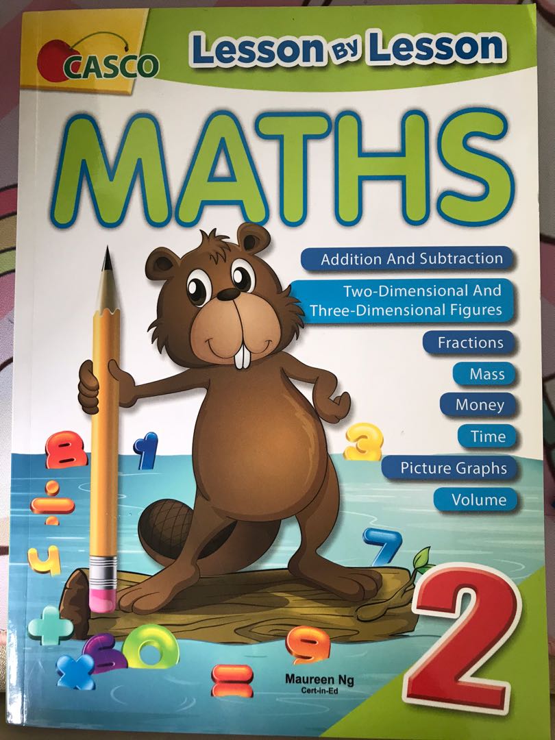 CASCO P2 Lesson By Lesson Math, Hobbies & Toys, Books & Magazines ...