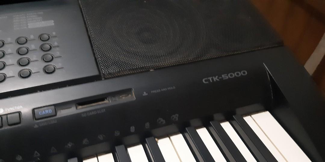 CASIO Keyboard CTK-5000, Hobbies & Toys, Music & Media, Musical ...