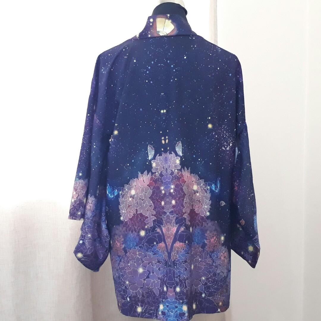 Dark Purple Galaxy Haori, Hobbies & Toys, Memorabilia & Collectibles, J ...