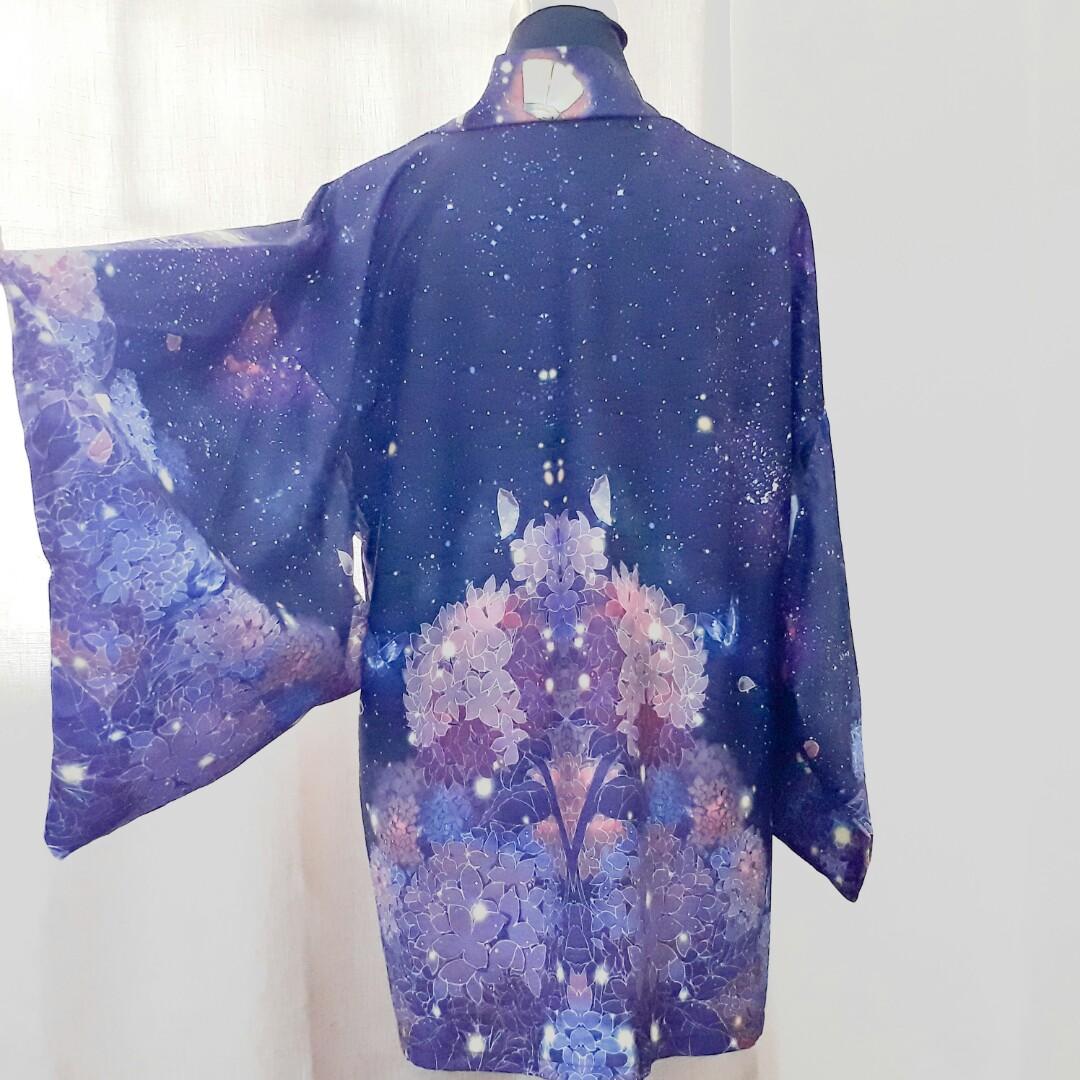 Dark Purple Galaxy Haori, Hobbies & Toys, Memorabilia & Collectibles, J ...