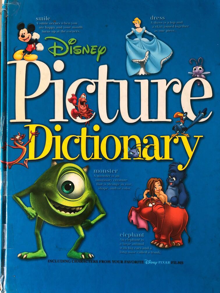 Disney Picture Dictionary, Hobbies & Toys, Books & Magazines, Children ...