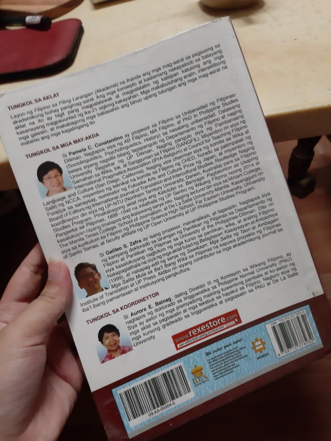 FIlipino sa Piling Larang Rex Book, Hobbies & Toys, Books & Magazines ...